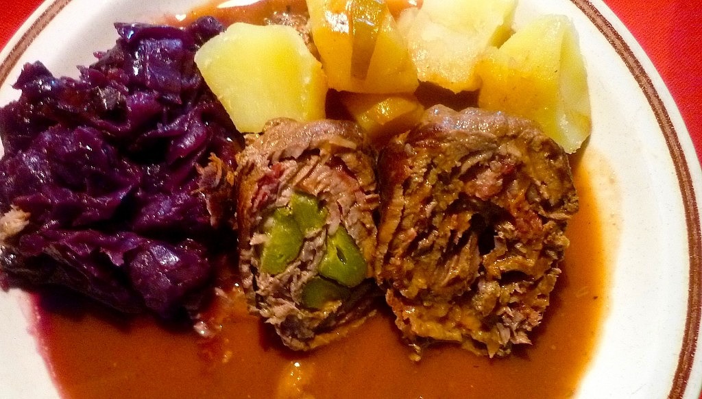 The Hirshon German Beef, Pickle And Bacon Rolls - Rouladen - The Food ...