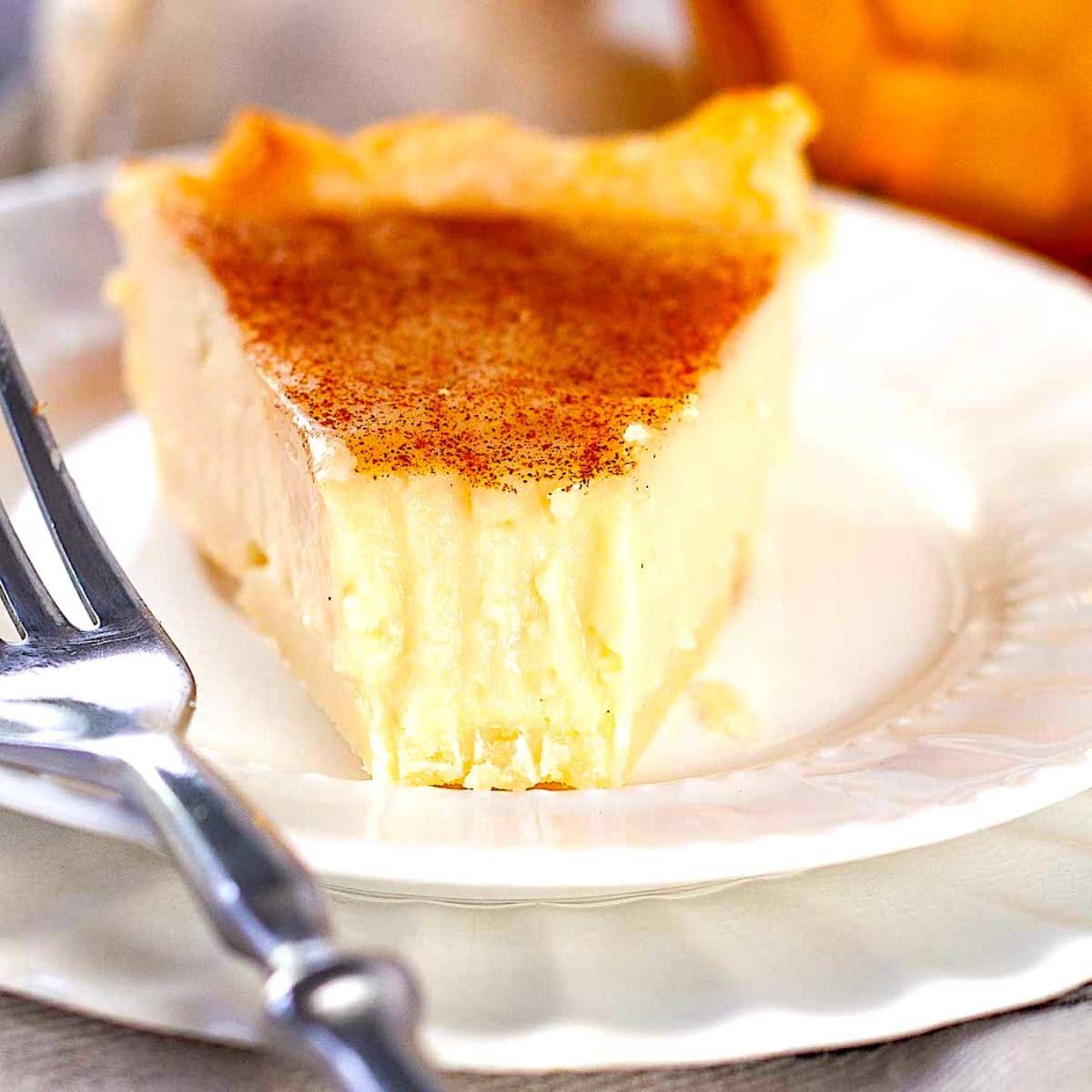 The Hirshon Hoosier Sugar Cream Pie - The Food Dictator