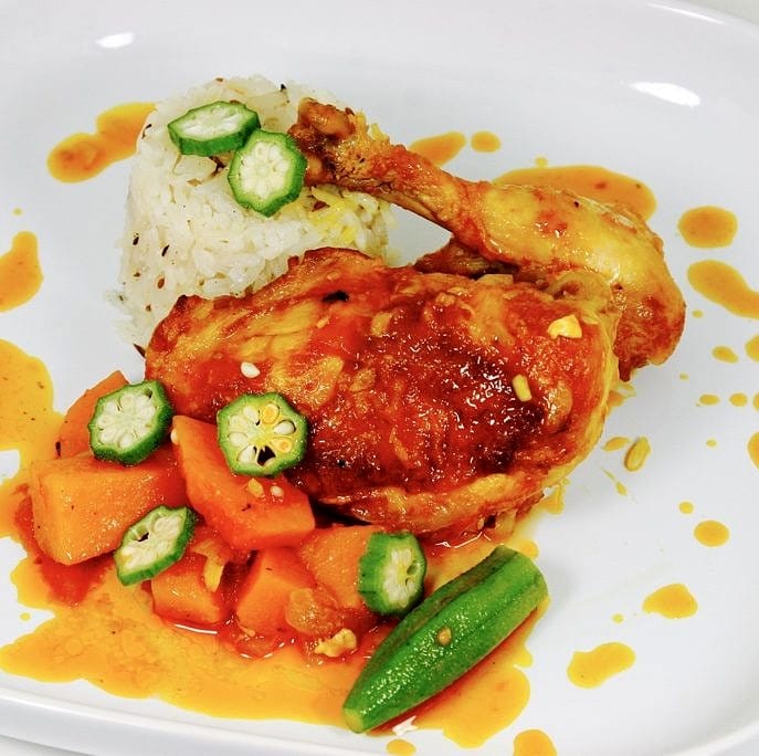 The Hirshon Angolan Muamba Chicken - Muamba De Galinha - The Food Dictator