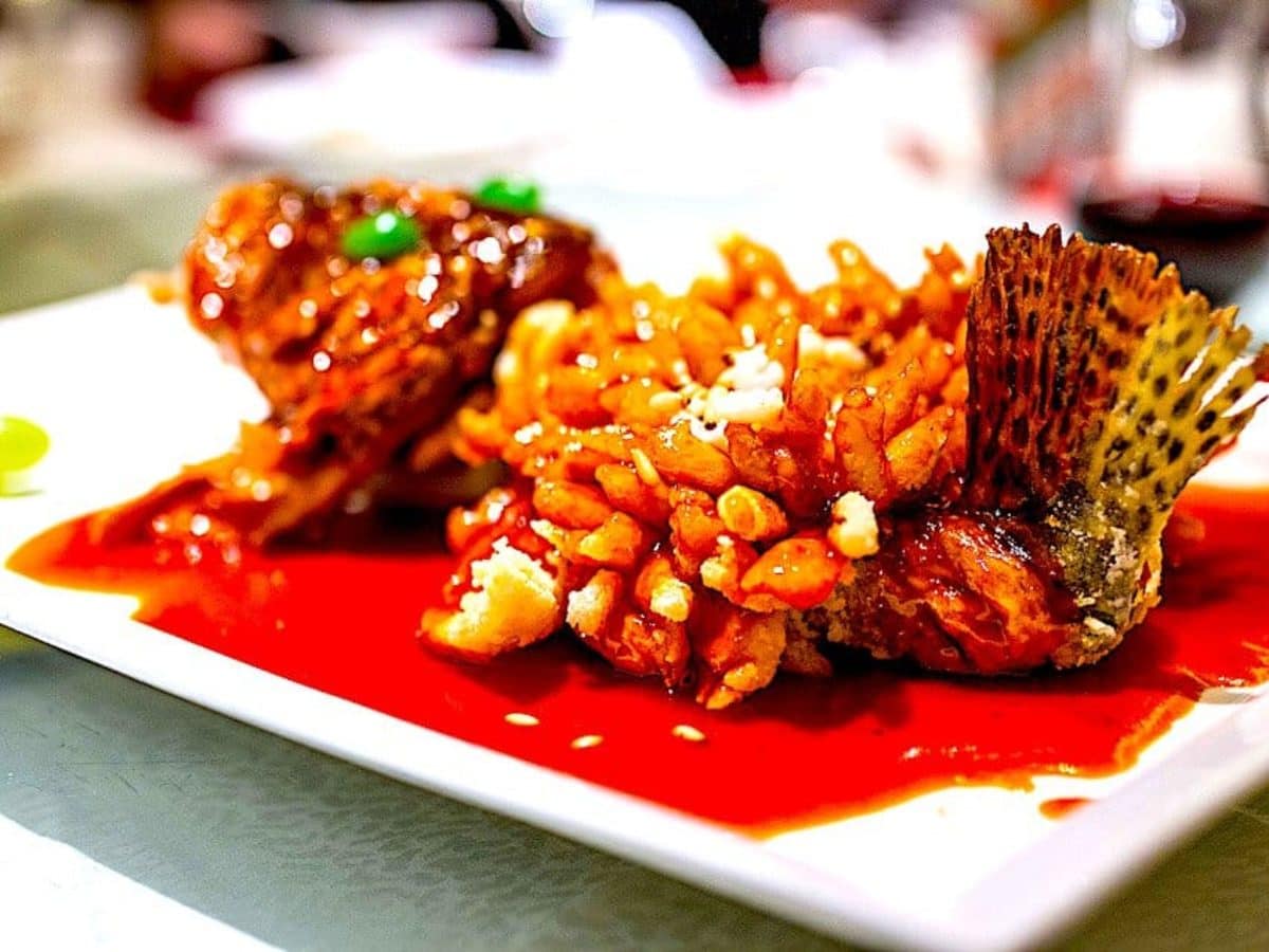 The Hirshon Sweet And Sour Mandarin Fish In Squirrel Shape - 松鼠桂鱼 - The ...