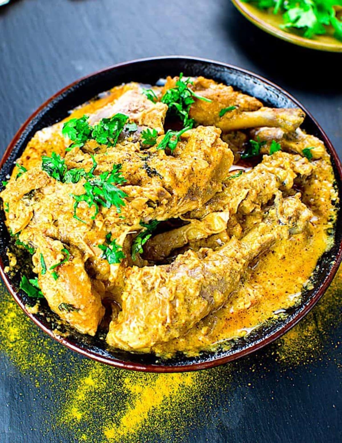 The Hirshon Awadhi Smoked Malai Chicken Curry - धुआं मुर्ग मलाईवाला ...
