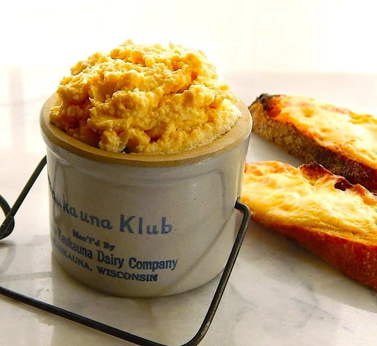 The Hirshon Lyon Strong Cheese Spread - Fromage Fort - The Food Dictator