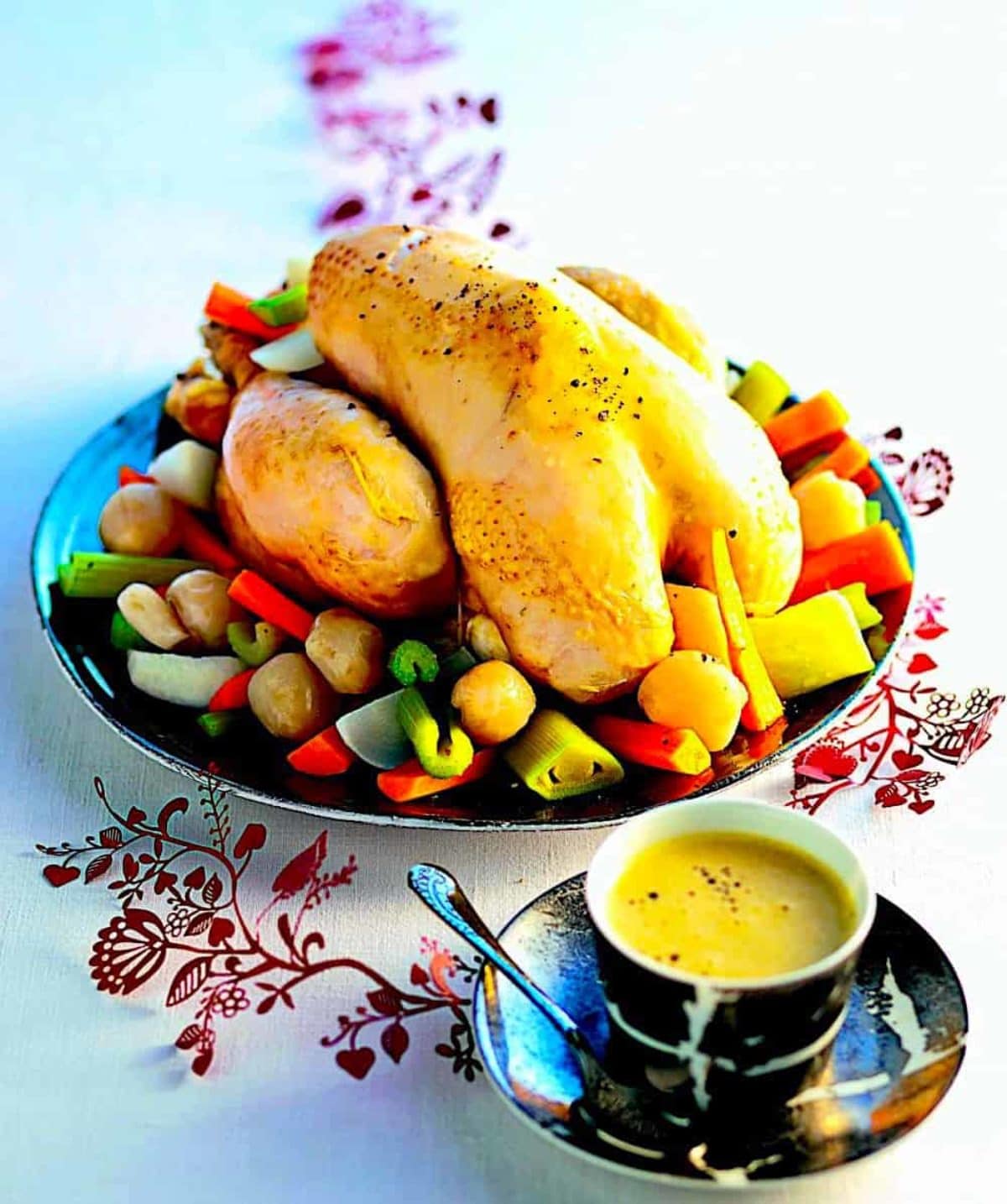 The Hirshon French Imperial Stuffed Chicken With Vegetables And Sauce ...