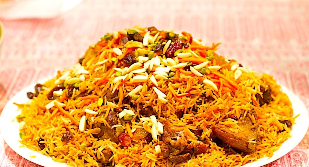 The Hirshon Saudi Arabian Camel Kabsa Pilaf - الجمل كبسة - The Food ...