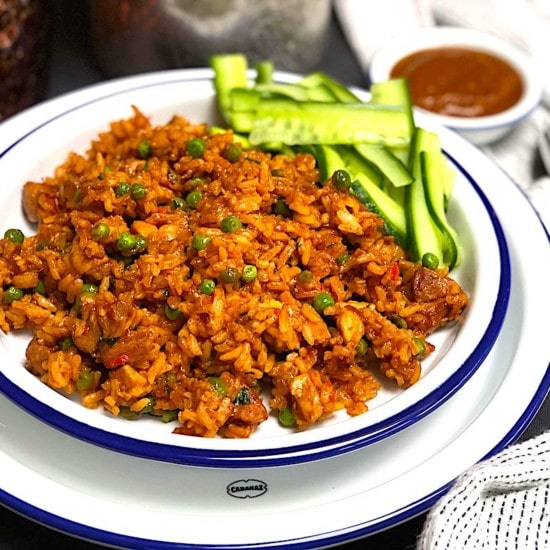 The Hirshon Suriname Fried Rice - Nasi Goreng - The Food Dictator