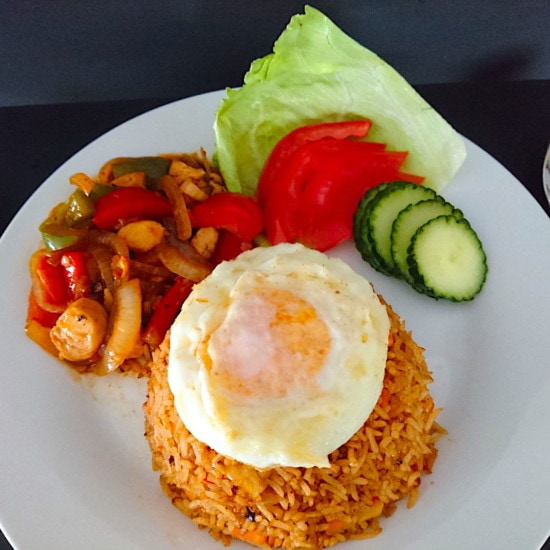 The Hirshon Suriname Fried Rice - Nasi Goreng - The Food Dictator