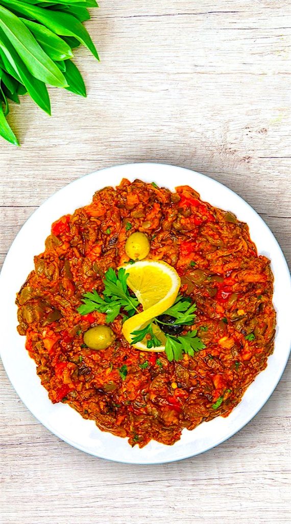 The Hirshon Moroccan Taktouka Vegetable Dip - تكتوكة - The Food Dictator