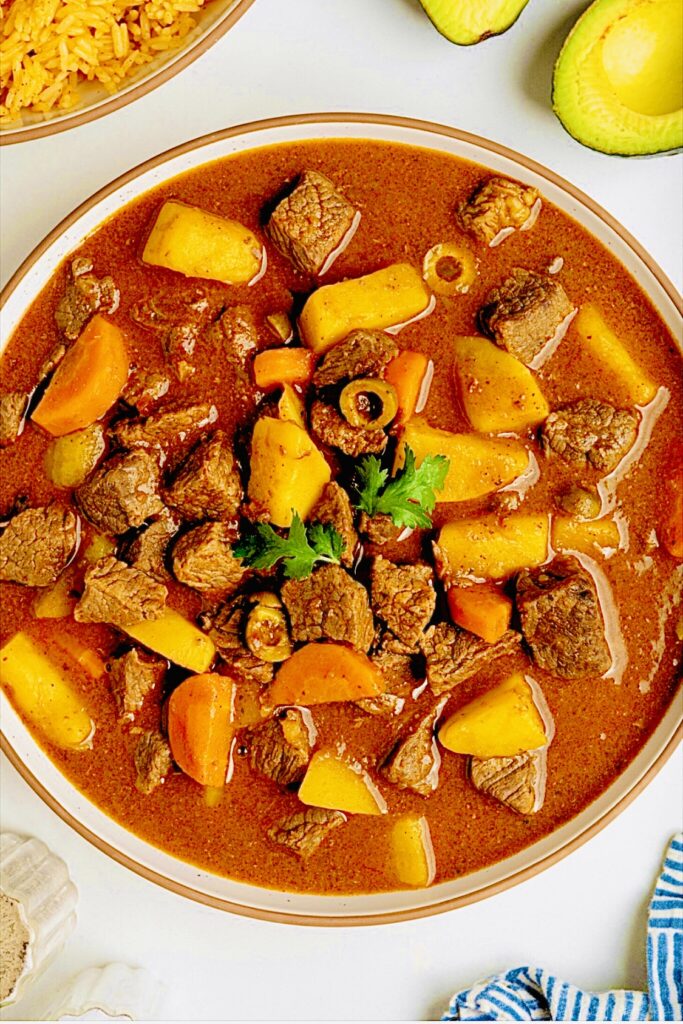 The Hirshon Puerto Rican Beef Stew - Carne Guisada Puertorriqueña - The ...